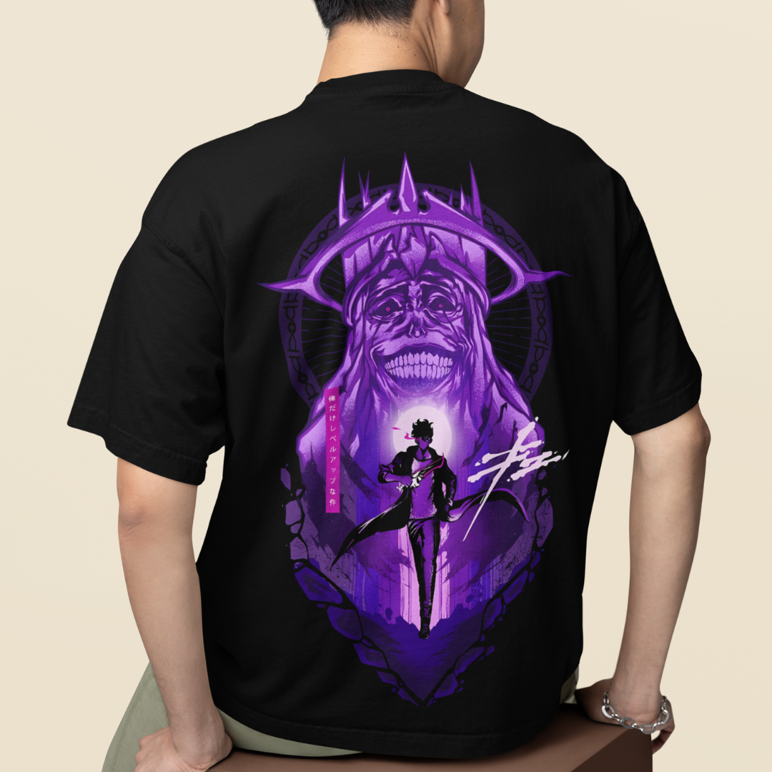 Shadow Monarch Oversized Tee – Vogueify