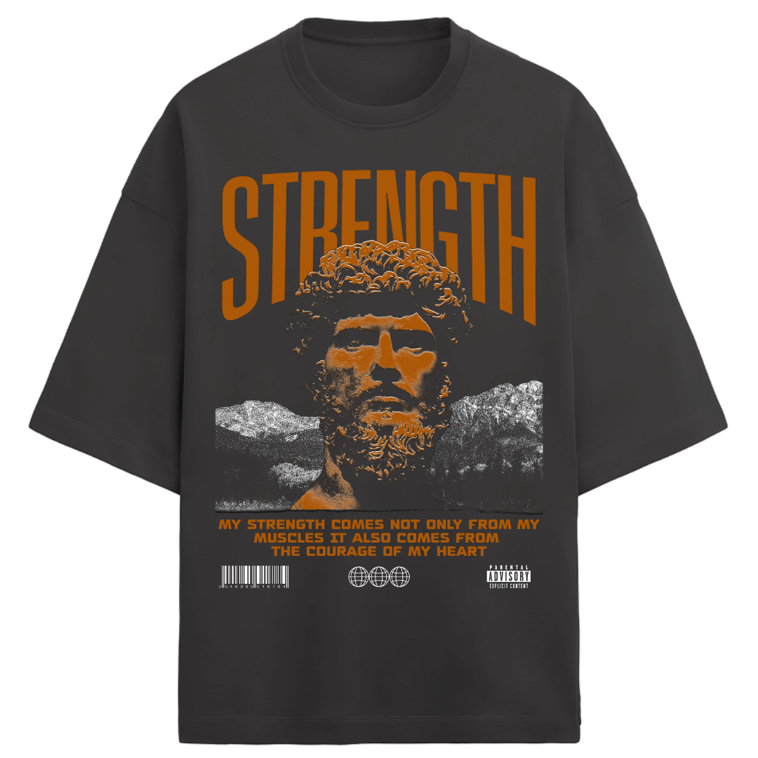 *Strength - Unisex Oversized Tee – Vogueify